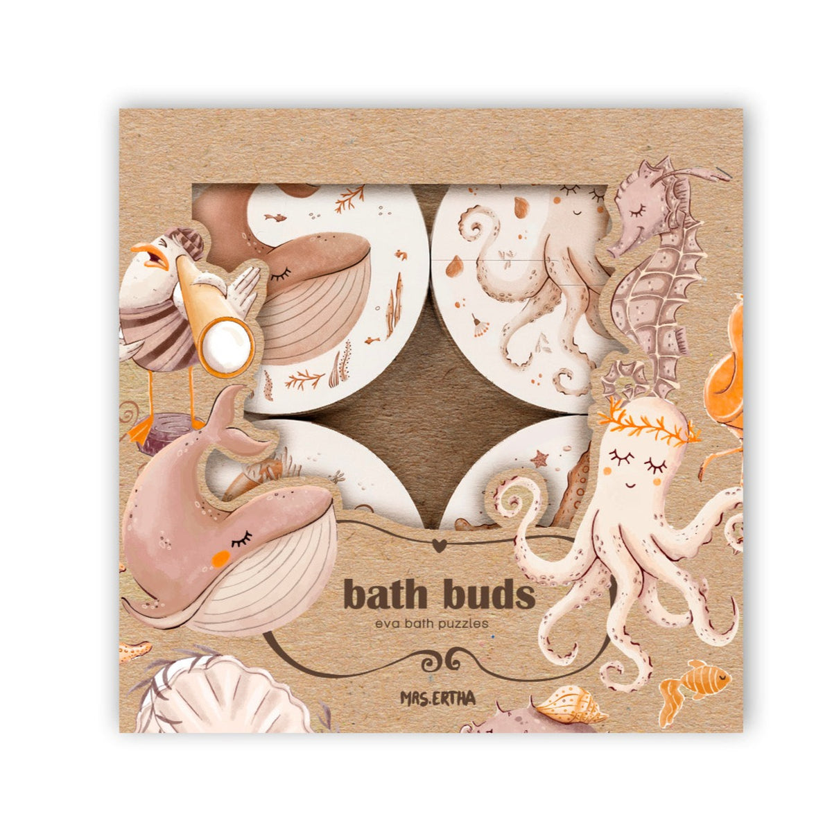 Bath Puzzle - Bath buds - Puzzles for children – mrsertha
